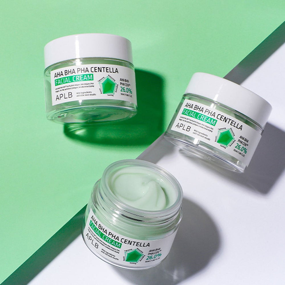 APLB AHA BHA PHA Centella Facial Cream 55ml – The Beauty Junkie