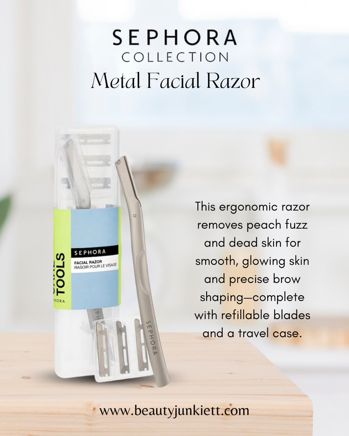 Sephora Collection Metal Facial Razor – The Beauty Junkie